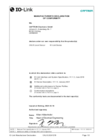 Configure your level sensor - CAPTRON