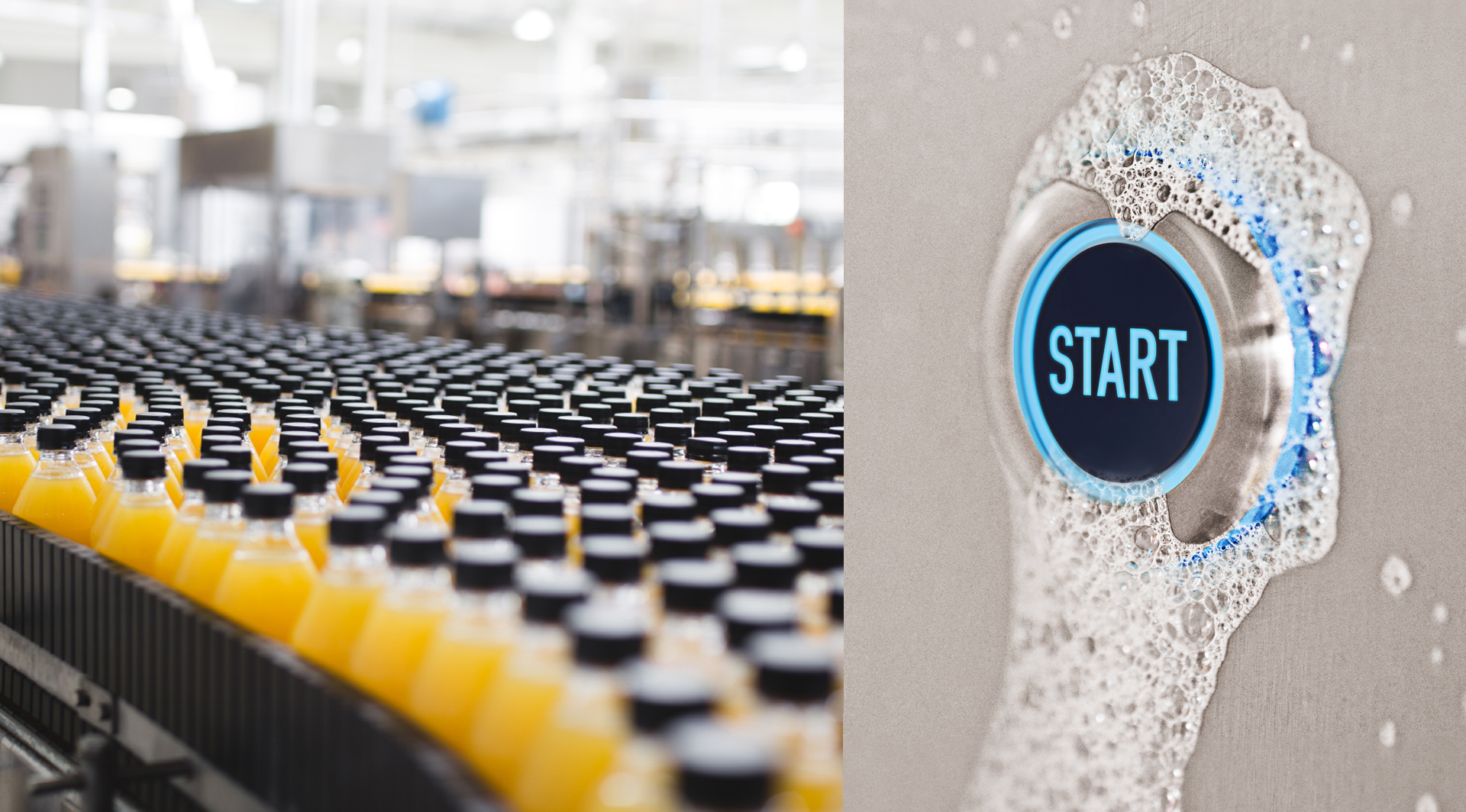 Innovative HMI pushbuttons for the food industry - CAPTRON